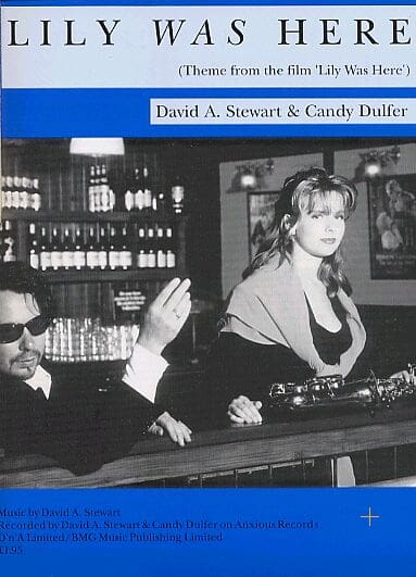 Memorabilia Of The Week: Dave Stewart & Candy Dulfer Lily Was Here ...